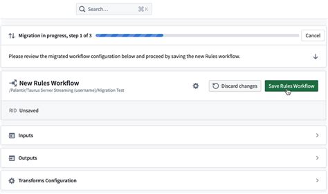 Foundry Rules • Legacy Foundry Rules Setup Taurus • Migrate To