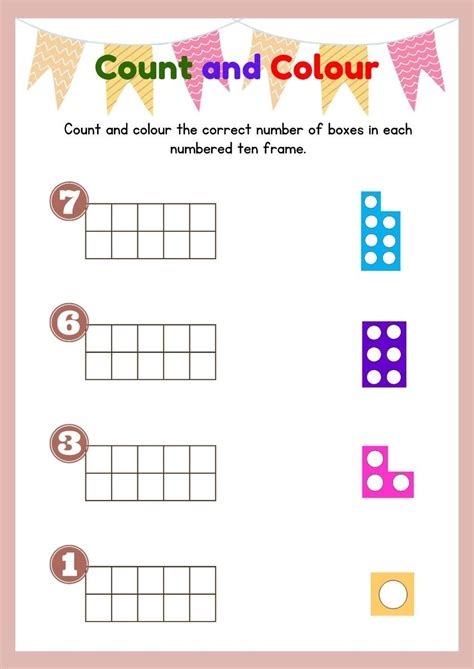 Numicon Worksheet Artofit