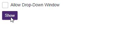 DxDropDown Shown Event Blazor DevExpress Documentation