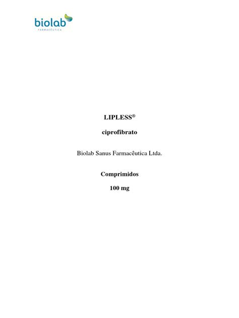 Lipless Biolab Pdf Colesterol Gravidez