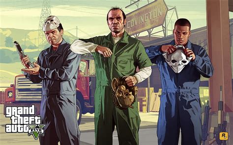 خلفيات كمبيوتر Gta 5 4k، خلفية Hd