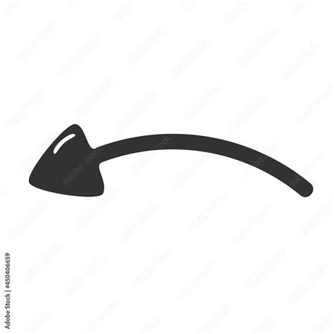 Cute Arrow On White Background Black Arrow Arrow Sign Arrow Vector