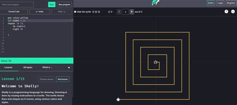 How To Use Shelly A Programming Language For Drawing