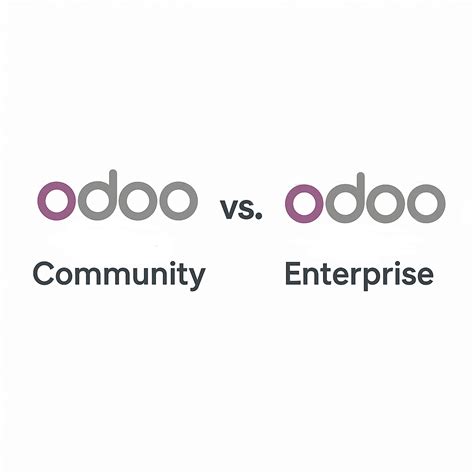Odoo Community Vs Odoo Enterprise Appwork