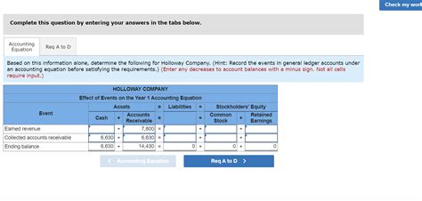 Solved Exercise 2 1A Algo Effect Of Collecting Accounts Chegg Com