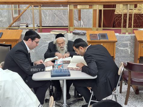 In The Beis Medrash Created And Given Life By His Father In Law Rav