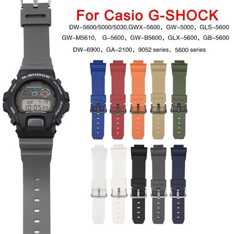 Correa De Silicona De 16mm Para Reloj Casio G SHOCK Accesorios De