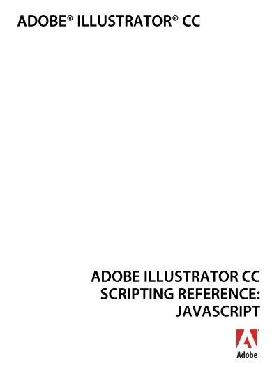 Illustrator Scripting Reference Javascript