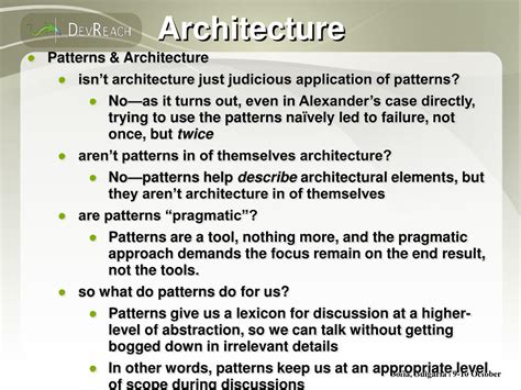 Ppt Pragmatic Architecture Powerpoint Presentation Free Download