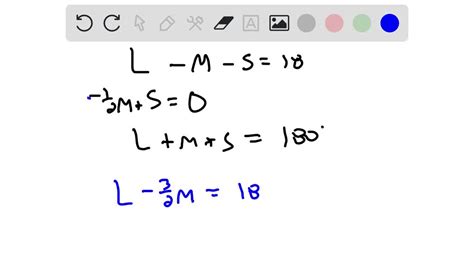 Solvedthe Measure Of The Largest Angle In A Triangle Is 18∘ More Than