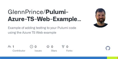GitHub GlennPrince Pulumi Azure TS Web Example With Testing Example