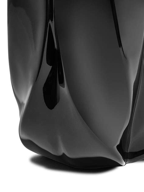 Zaha Hadid Design Braid Vase Black Editorialist