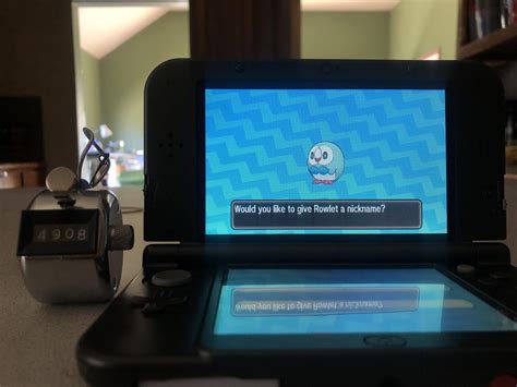 [gen7] Finally Got My Shiny Rowlet After A Grueling 4 908 Srs Named