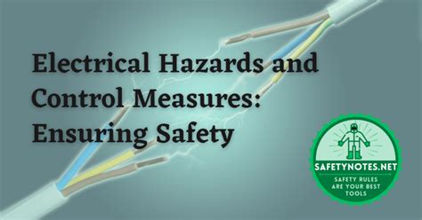 Electrical Safety Archives Safety Notes