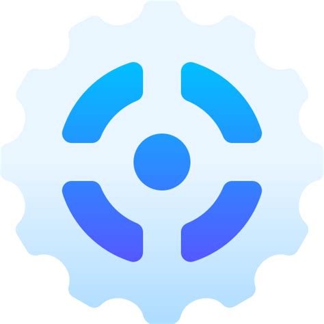 Cogwheel Basic Gradient Gradient Icon