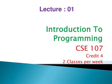 ppt welcome to c programming class powerpoint presentation free