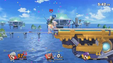 Super Smash Bros Ultimate Meteor Smash Compilation Video 12 Youtube