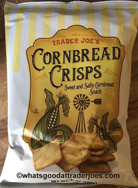 Trader Joes Cornbread Crisps Salty Snacks