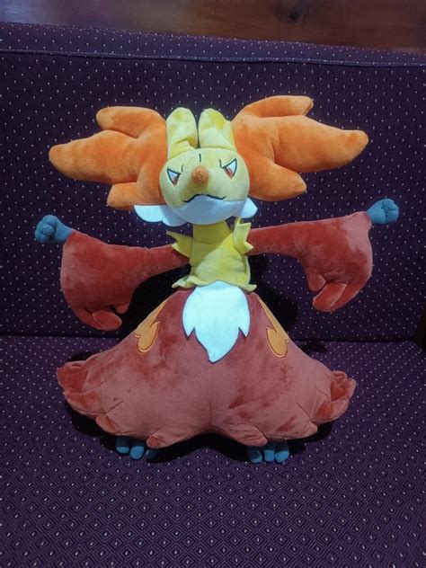 Pokémon Center Delphox Plush Hobbies And Toys Toys And Games On Carousell