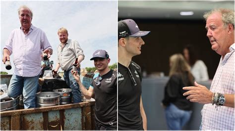 Jeremy Clarkson Delivers On Beer Bet With Alpine F1 Team