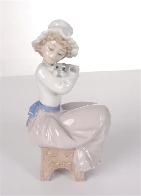 Figurka Porcelana Dziewczynka Z Psem Nao Lladro 13364655373