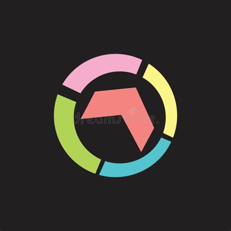 Arrow Process Symbol Circle Geometric Logo Vector Stock Vector Illustration Of Marketing