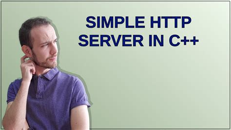 Raspberrypi Simple Server In C YouTube