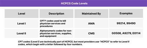 What Are Healthcare Common Procedure Coding System Hcpcs Codes Clinii