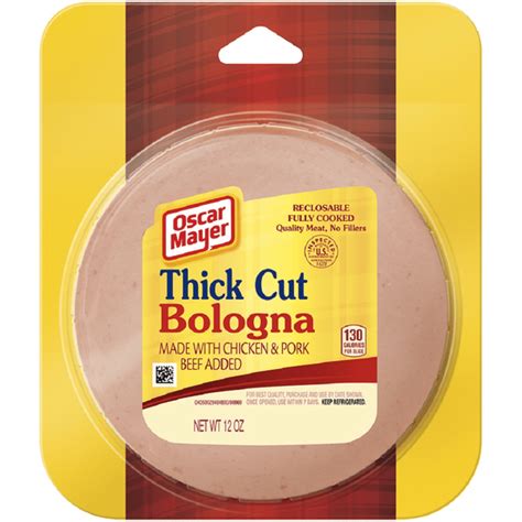 Oscar Mayer Thick Cut Bologna 12 Oz From Foodsco Instacart