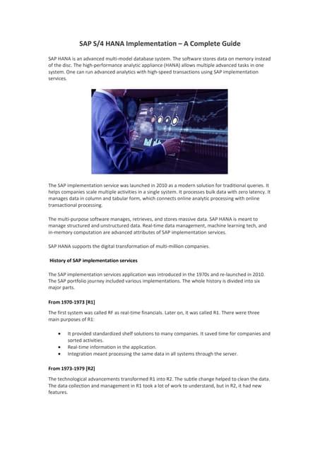 sap ecc and s4 hana ppt comparison mm pptx