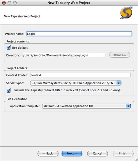 Tapestry Framework Tutorial Tapestry Ideas