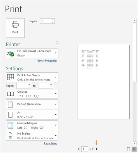 Print Sheets In Excel Step By Step Tutorial