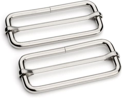 coobigo 12 pack 2 inch metal tri glide slides bag adjuster