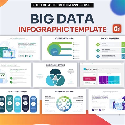 Big Data Slides Infographic Powerpoint Template Best Powerpoint Template Easy To Edit