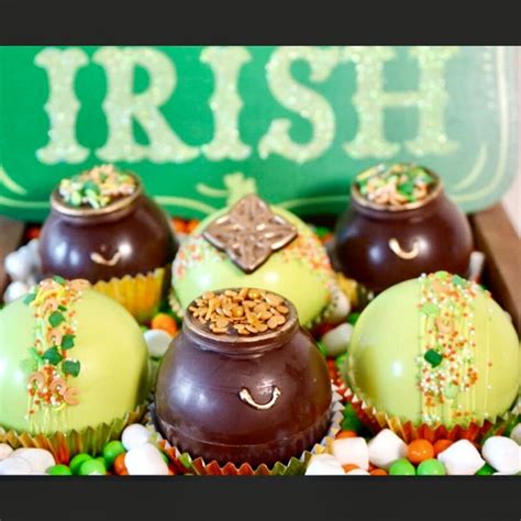 Large Gourmet Ghirardelli Hot Chocolate Bombs St Patricks Day Hot