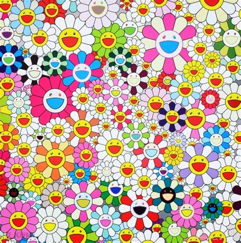 Fleurs en fleurs dans cette monde et le pays du nirvana de Takashi ...
