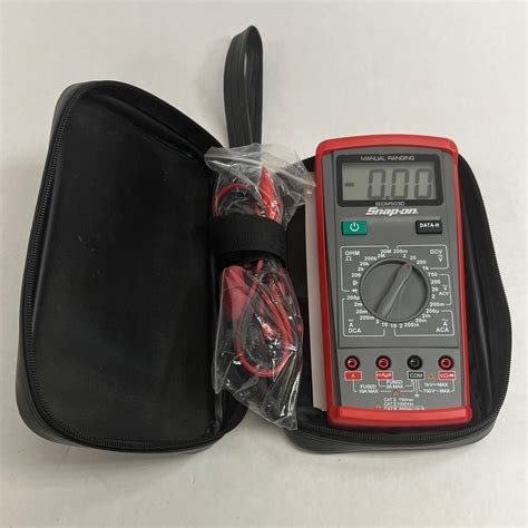 Snap On Traditional Digital Multimeter Eedm503d Shop Tool Swapper