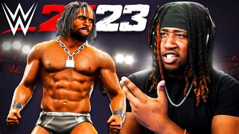 Wwe 2k23 Myrise 1 Creation Of The Prototype Youtube