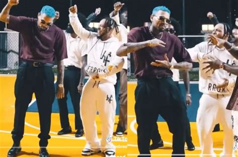 Chris Brown Doing South African Dance Moves Video
