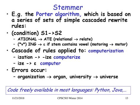 cpsc 503 computational linguistics ppt download