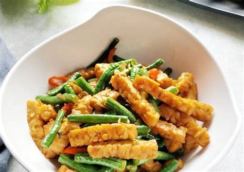 Resep Orek Tempe Kacang Panjang Oleh Tuti Hidayati Cookpad