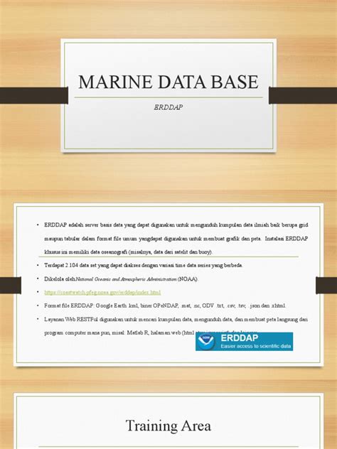 Marine Data Base Pdf