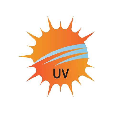 Ultraviolet Rays Icon Illustration Design Template 47467608 Vector Art