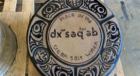 Olympic College Celebrates Installation Of Lushootseed Language Markers On Bremerton Campus On