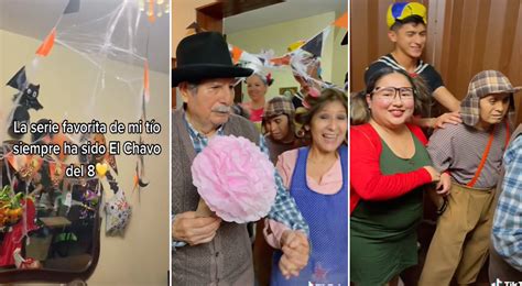 Viral Hombre es sorprendido por su familia con fiesta temática de El Chavo del