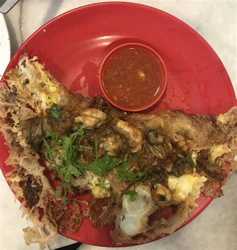 Oh Chien In Penang Fried Oyster Omelette Oo White Coffee Cafe R