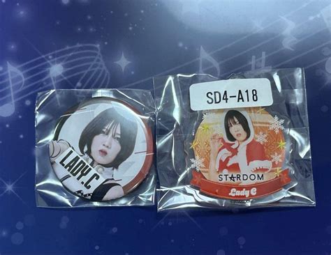 レディ・c Stardom スターダム タワーレコード ガチャ 缶バッジ メルカリ