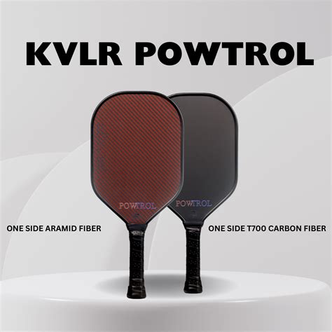 Kvlr Powtrol Two Different Faces Orange Kvlr Pickleball Paddles