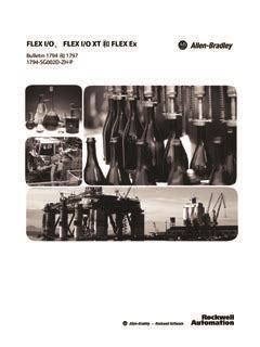 FLEX I O FLEX I O XT 和 FLEX Ex Literature Library flex i o flex i o