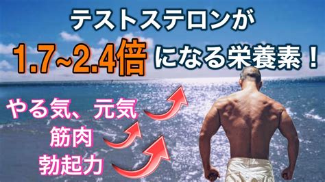 【男性必見 ️】テストステロンを手に入れて、何歳になっても元気で魅力的な身体を作る方法 ️ Youtube